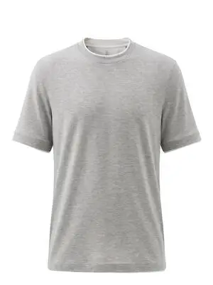 Brunello Cucinelli T-shirt With Faux-layering - Multicolor