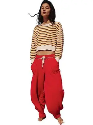 Free People Kit Pant Set - White Combo