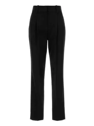 Balmain Wool Pant - Black