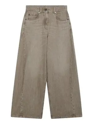 Brunello Cucinelli Denim Pants - Multicolor