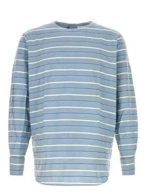 Prada Embroidered Chambray Shirt - Multicolor