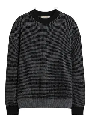 FRIZMWORKS Rollneck Ringer Knit - Black