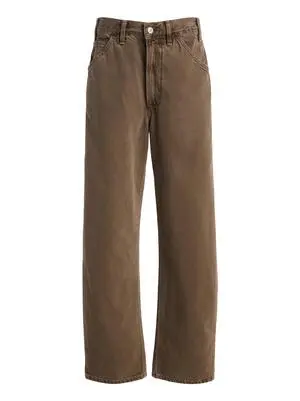 Citizens Of Humanity Miro Full-length Rigid Mid-rise Wide-leg Jeans - Brown