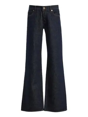 FRAME X Amelia Gray The Gray Rigid Low-rise Bootcut Jeans