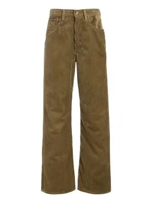 AGOLDE Vintage Loose Corduroy Wide-leg Pants - Brown