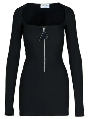ATTICO The Attico Black Polyester Blend Dress Women