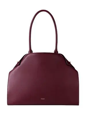 Cartier Clash De Tote Bag - Burgundy