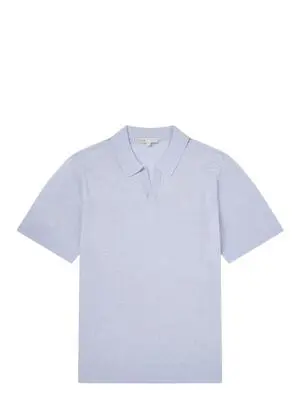 Onia Onia - Johnny Linen Polo Shirt - Men - Blue - S Blue