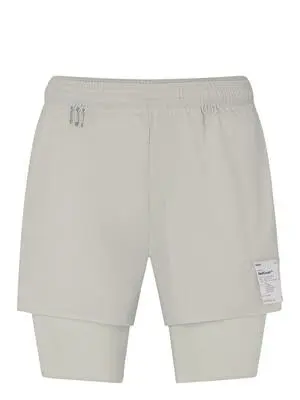 Satisfy Desert Straight-leg Heatcrush™ Running Shorts - Silver