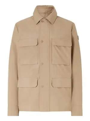 Moncler Exmoor Shell Down Jacket - Neutrals
