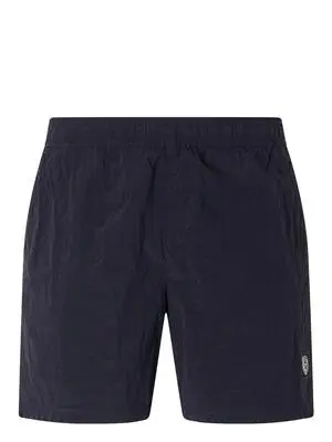 Stone Island Straight-leg Mid-length Econyl® Nylon Metal Swim Shorts - Blue