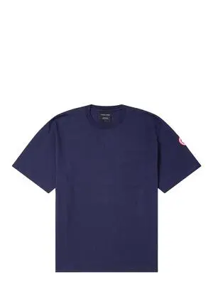 Canada Goose Novo Cotton-jersey T-shirt - Blue