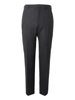Brioni Straight-leg Wool Suit Trousers - Black