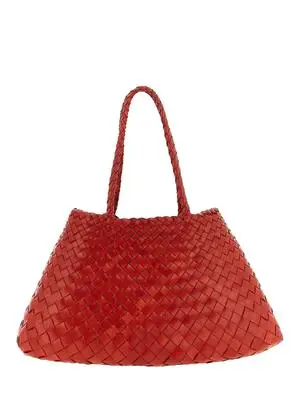 Dragon Diffusion Santa Croce Big' Shoulder Bag - Red
