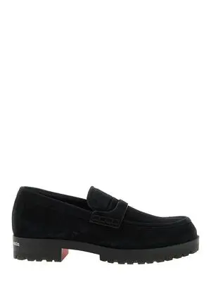 CHRISTIAN LOUBOUTIN Caravin' Loafers - Black