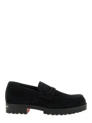 CHRISTIAN LOUBOUTIN Caravin' Loafers - Black
