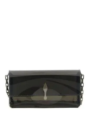 CHRISTIAN LOUBOUTIN Christian Louboutin Women Clutch With 'Bettina Mini' Strap Black