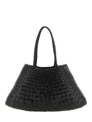 Dragon Diffusion Santa Croce Big' Shoulder Bag - Black