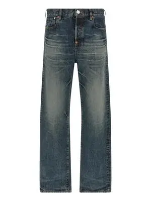 Kenzo Boke Flower' Button Jeans - Blue