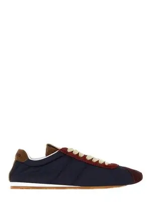 Miu Miu Fabric And Suede Plume Sneakers - Multicolor
