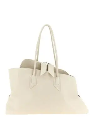 Attico La Passeggiata Medium' Shoulder Bag - White