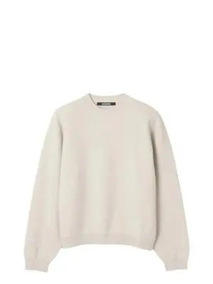 Jacquemus Crew-neck Long-sleeve Sweatshirt - No