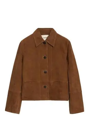Zadig&Voltaire Lessa Suede Jacket Camel