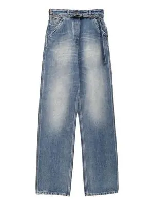 Dries Van Noten Belt Loop Jeans - Blue