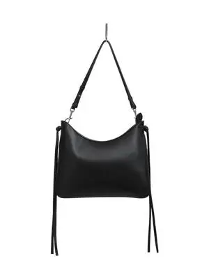 Phoebe Philo Leather Shoulder Bag - Black