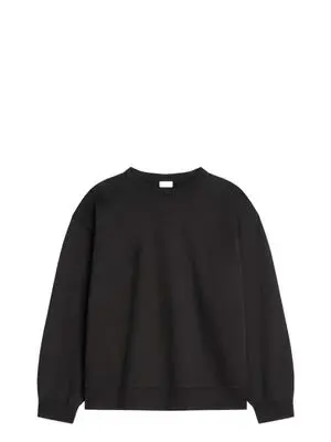 Dries Van Noten Oversized Cotton Sweatshirt - Black