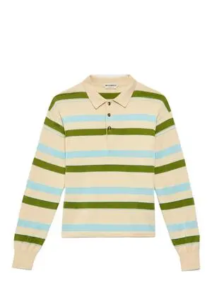 J.W.ANDERSON Long-sleeved Polo Shirt - Ivory