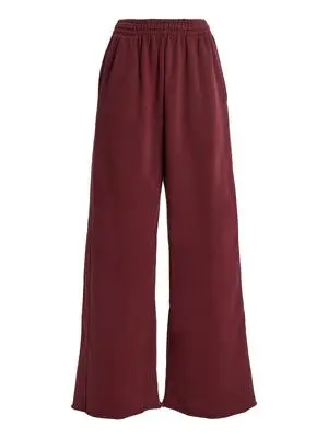 SLVRLAKE Cotton Wide Sweatpants - Red