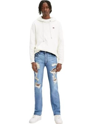 LEVI'S 501 Original Fit Ripped Jeans - Shuttle