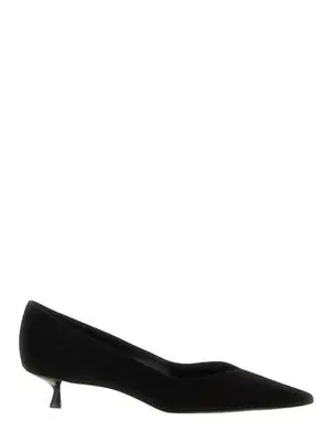 STUART WEITZMAN Stuart Weitzman Eva Pointed-Toe Pumps Black