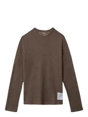 Satisfy Long-sleeved T-shirt - Brown