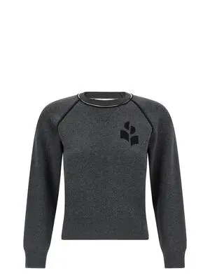 Isabel Marant Étoile Marant 'loriby' Knit Sweatshirt - Gray