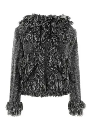 Sacai Tweed Jacket - Multicolor