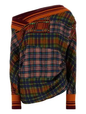 Dries Van Noten Printed Viscose Calovina Blouse - Multicolor