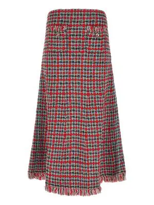 SELF-PORTRAIT Self Portrait Women Tweed Skirt