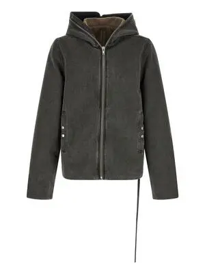 Rick Owens Gimp Zipfront' Jacket - Gray