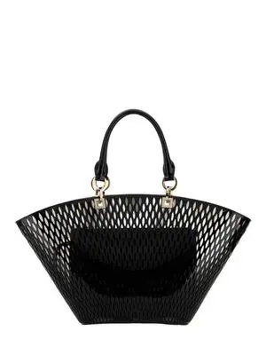 TOM FORD Leather Bucket Bag - Black
