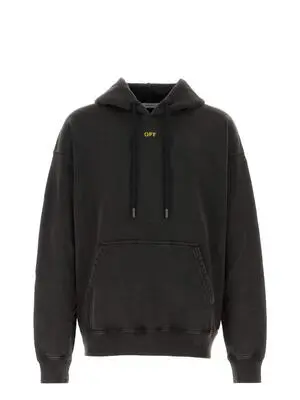 OFF-WHITE Off White Men Slate Cotton Sweatshirt