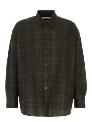 Our Legacy Embroidered Cotton Shirt - Multicolor