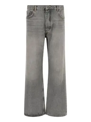Off-White Half Arrow Diag Slim' Jeans - Gray