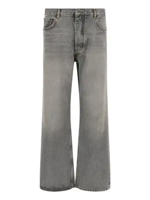 Off-White Half Arrow Diag Slim' Jeans - Gray