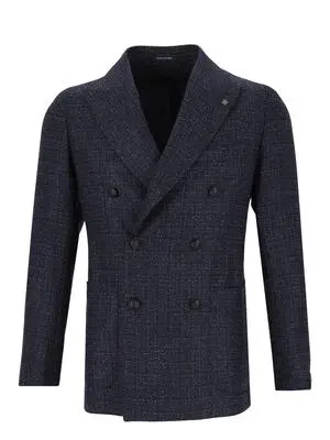 TAGLIATORE Tagliatore Men Double-Breasted Blazer