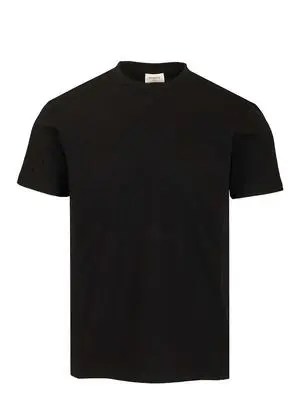 Saint Laurent Crew Neck T-shirt - Black