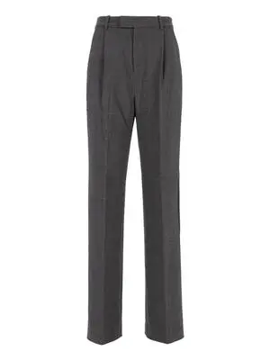 SELF-PORTRAIT Tailored Trousers - Gray