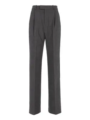 SELF-PORTRAIT Tailored Trousers - Gray