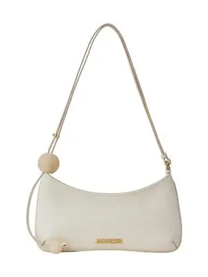 Jacquemus Le Bisou Perle Shoulder Bag - Cream